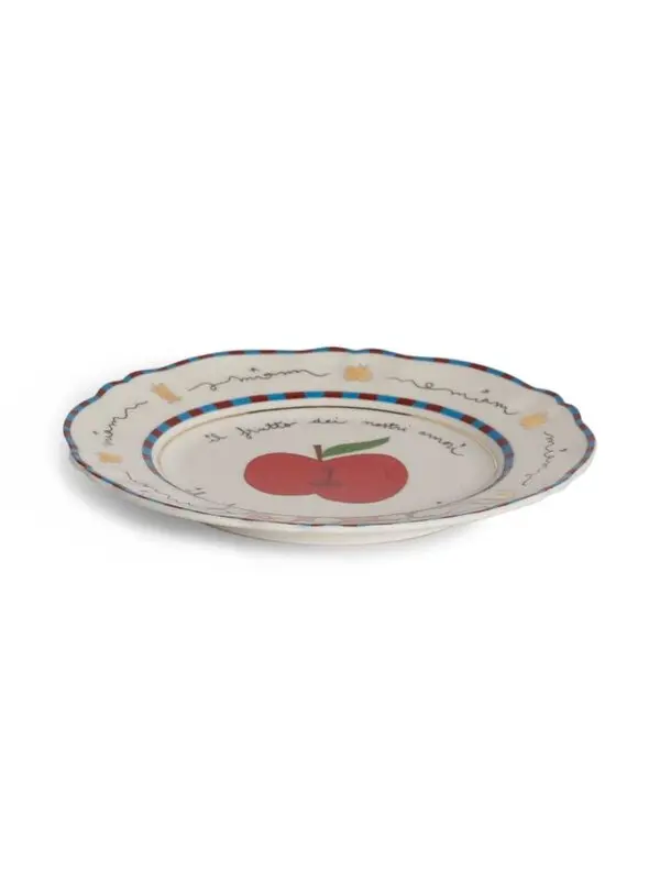 BITOSSI HOME Small Apple Porcelain Plate