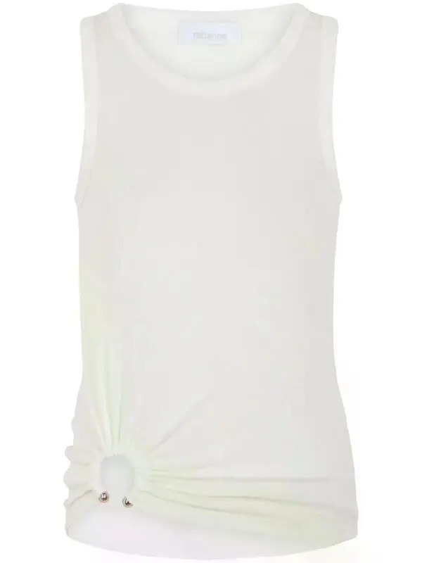Rabanne Asymmetric Tank Top - Neutrals