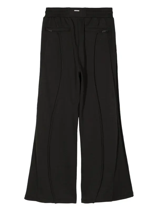 C2H4 Cotton Wide-leg Track Pants