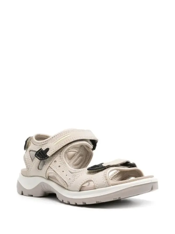 Ecco Offroad Touch-strap Sandals - Neutrals
