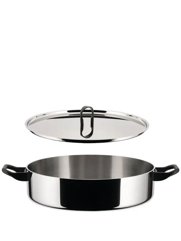 ALESSI La Cintura Di Orione Casserole - Silver