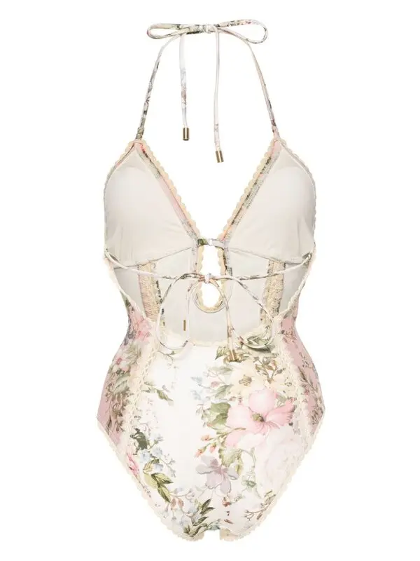 Zimmermann Waverly Crochet-trim Swimsuit