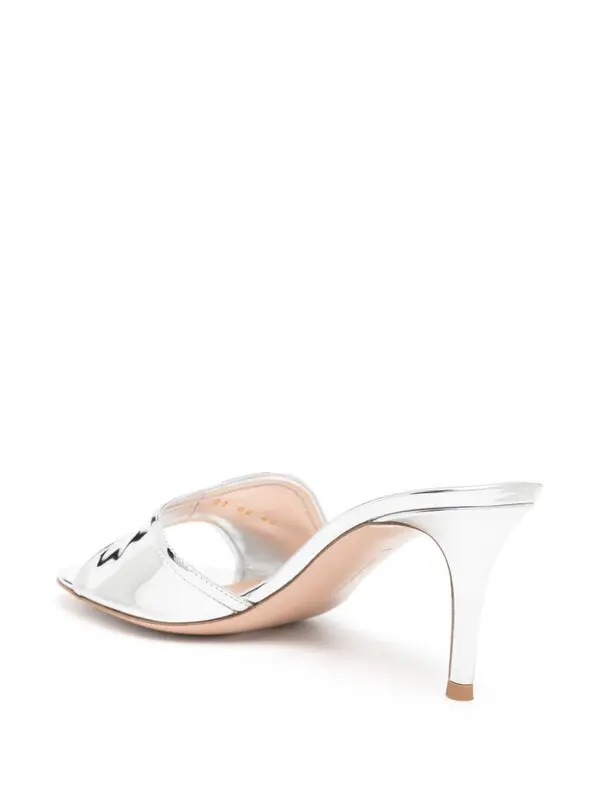 GIANVITO ROSSI Lucrezia 70mm Leather Sandals