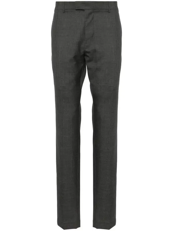 Ami Tailored Virgin Wool Trousers - Grey