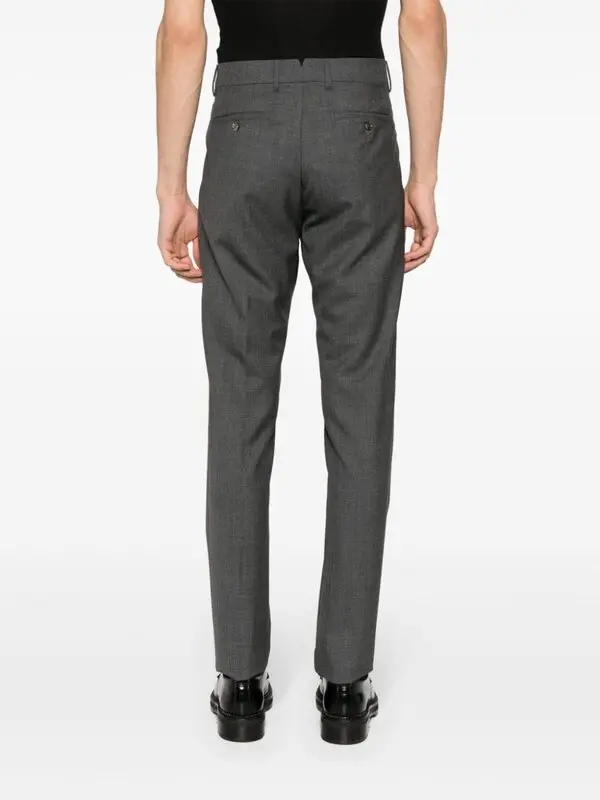 Ami Tailored Virgin Wool Trousers - Grey