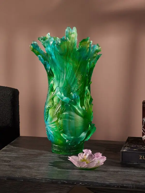 DAUM Magnum Borneo Crystal Vase