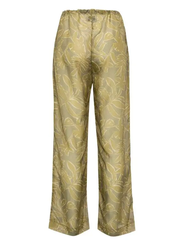 ALOHAS Tiki Floral Trousers