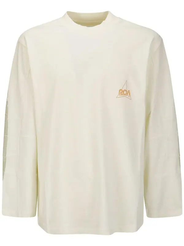 ROA Graphic-print Panelled Sweatshirt