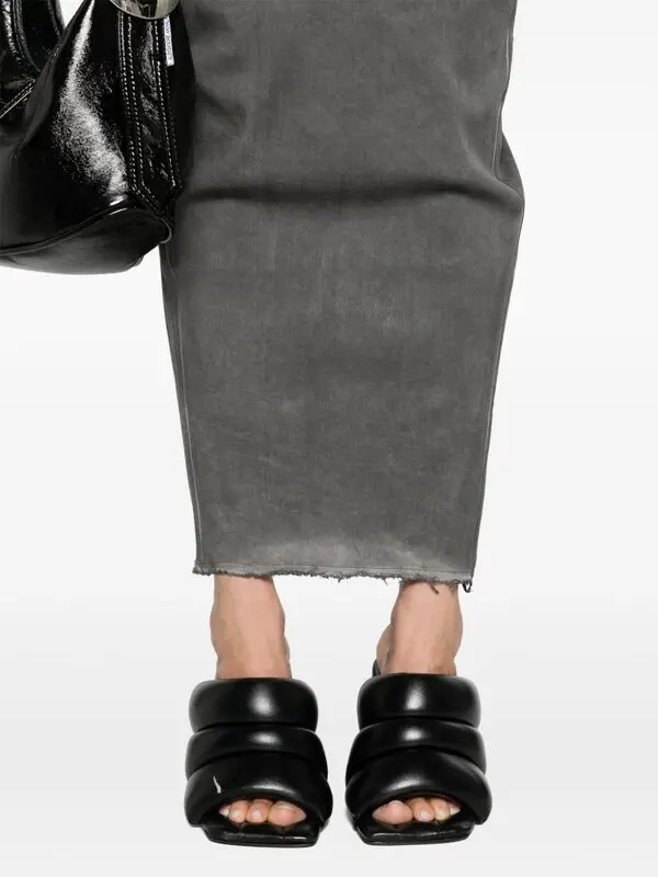 Rick Owens Dirt Pillar Maxi Pencil Skirt