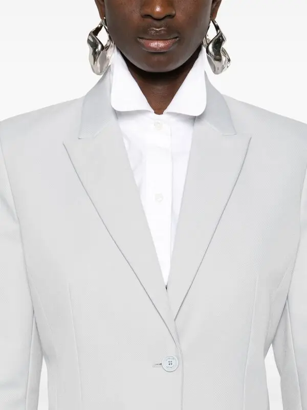 Off-White Single-breasted Blazer - Grey