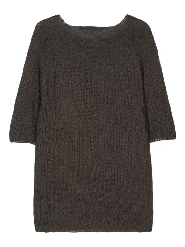 FORME D'EXPRESSION Short-sleeve Knitted Jumper
