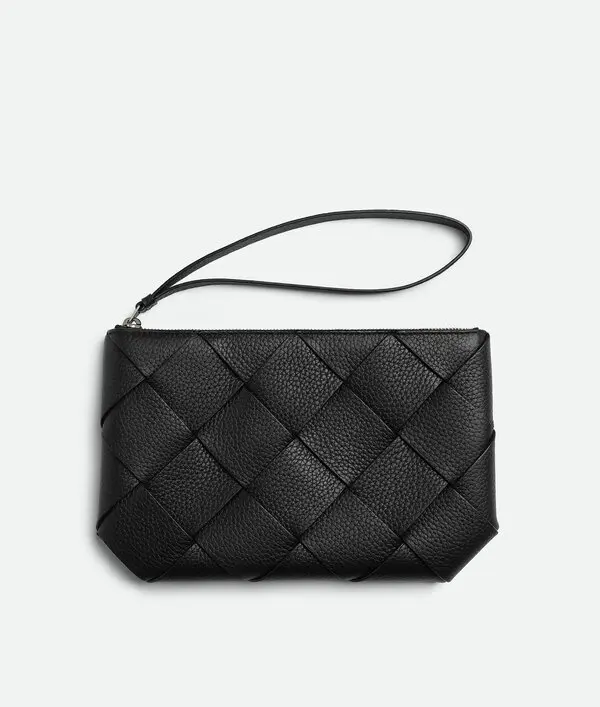 Bottega Veneta Diago Medium Pouch - Black