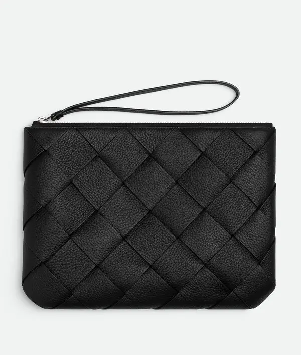 Bottega Veneta Large Pouch - Black