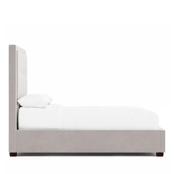 BERNHARDT Morgan King Bed With 64 Headboard - Gray/b-