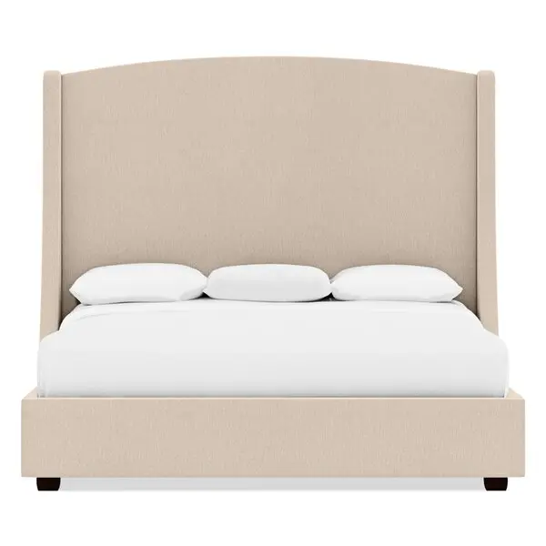 BERNHARDT Cooper Queen Bed With 64 Headboard - Ivory/b-