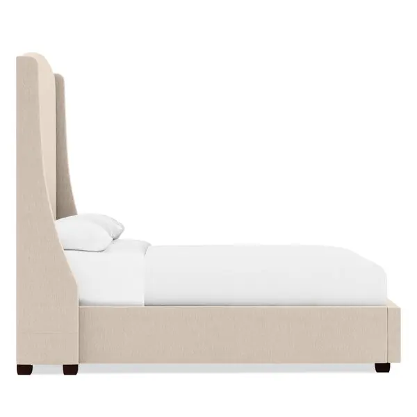 BERNHARDT Cooper Queen Bed With 64 Headboard - Ivory/b-