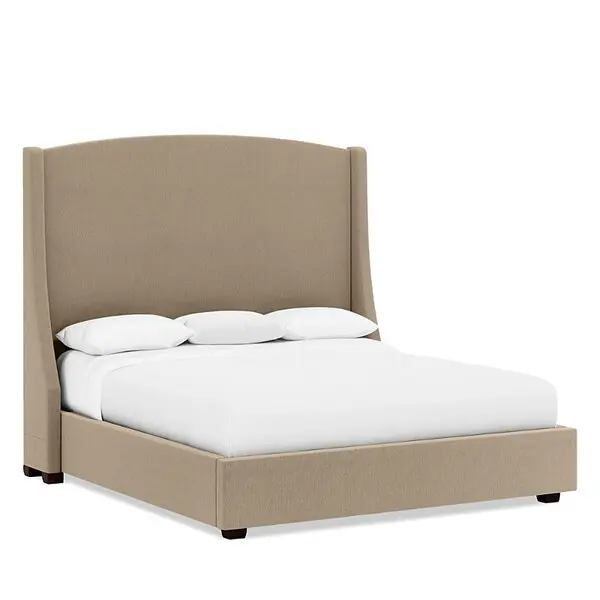 BERNHARDT Cooper King Bed With 64 Headboard - Tan/b-