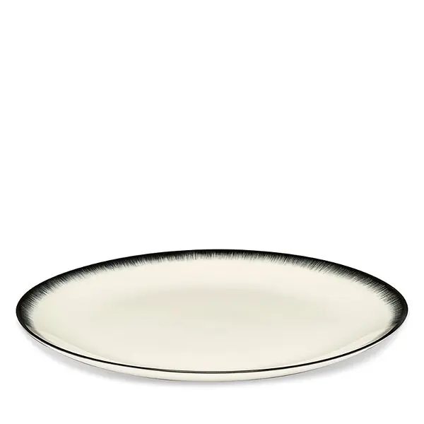 SERAX De' Anna Demeutelemeester Dinner Plate - Black/white