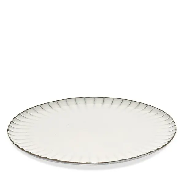 SERAX Inku Sergio Hermandinner Plate - White