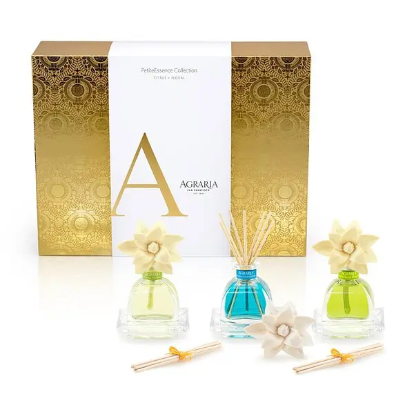 AGRARIA SAN FRANCISCO Citrus & Floral Petiteessence 3 Piece Diffuser Collection - No Color