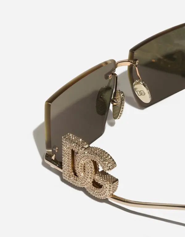 Dolce & Gabbana Dg Crystal Sunglasses - Black