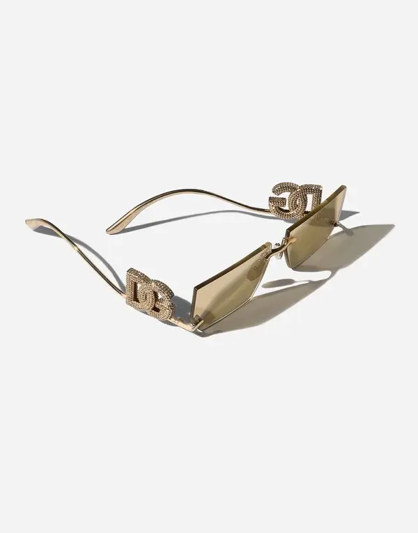 Dolce & Gabbana Dg Crystal Sunglasses - Black