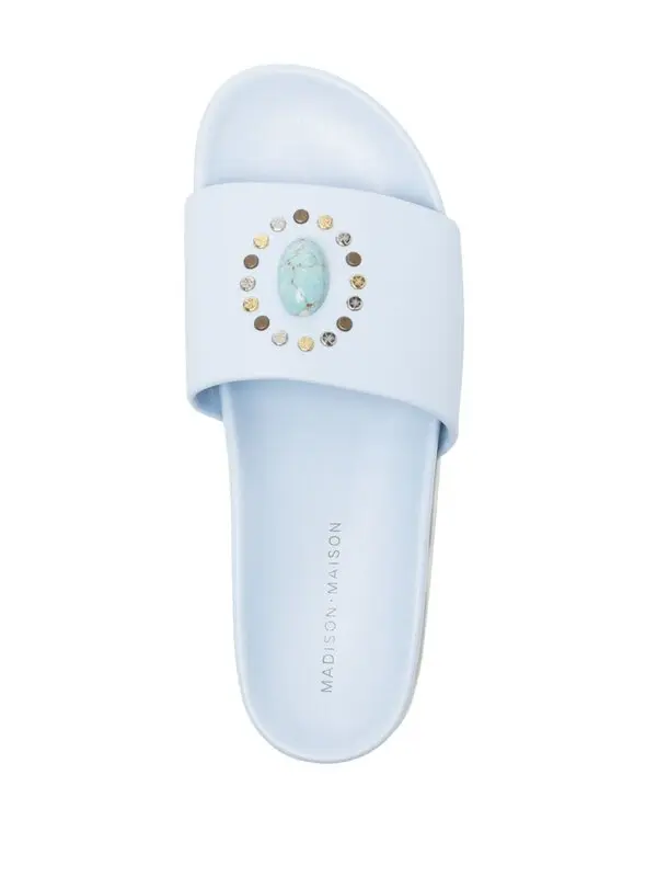 MADISON MAISON Athena Open-toe Sandals - Blue