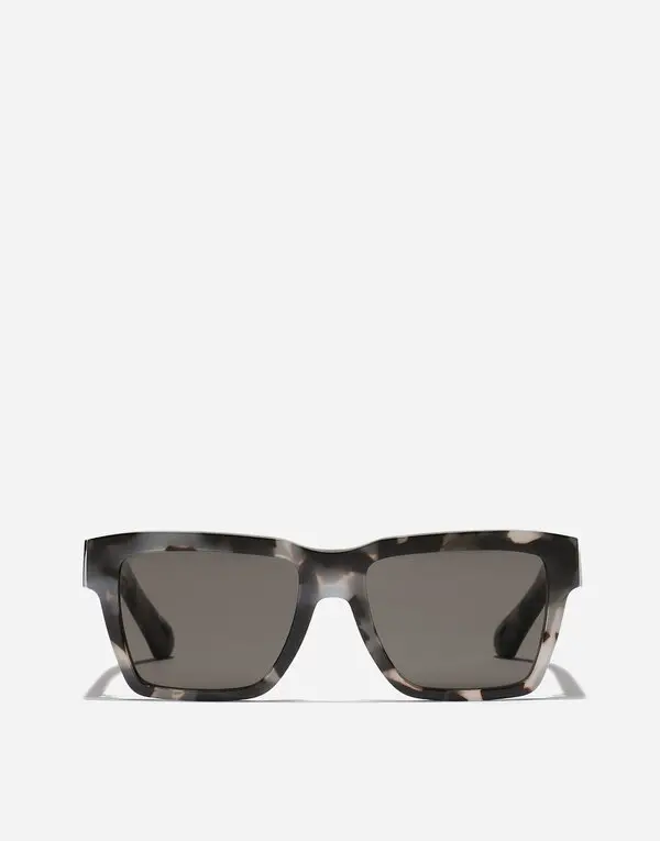 Dolce & Gabbana Logo Sunglasses - Havana Grey