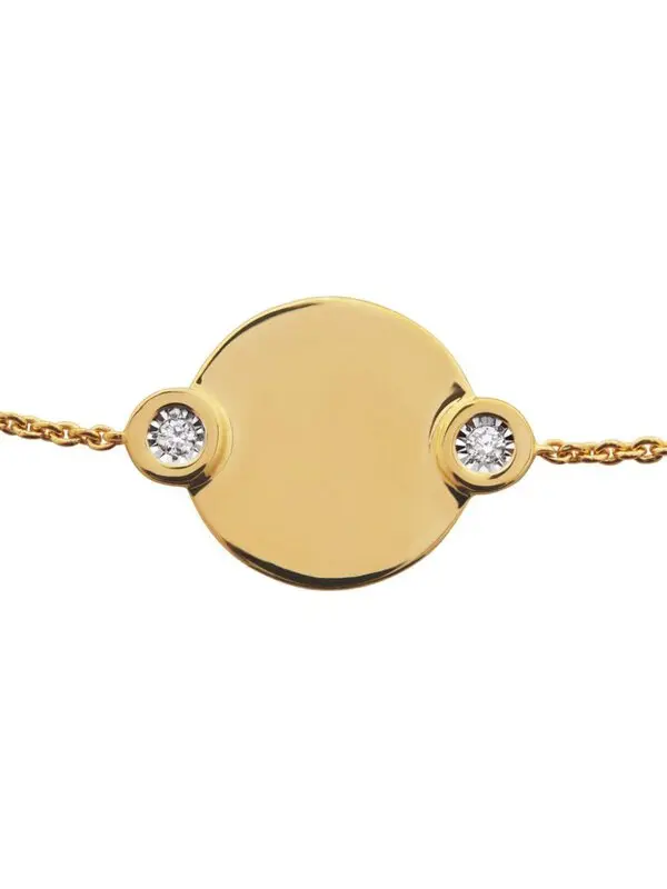 Monica Vinader Engravable Chain Bracelet