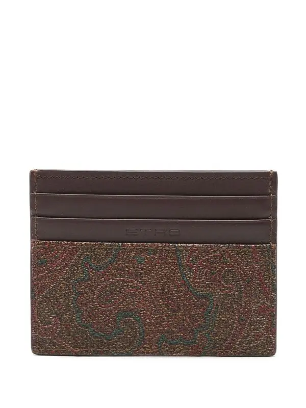 Etro Pegaso-embroidered Cardholder