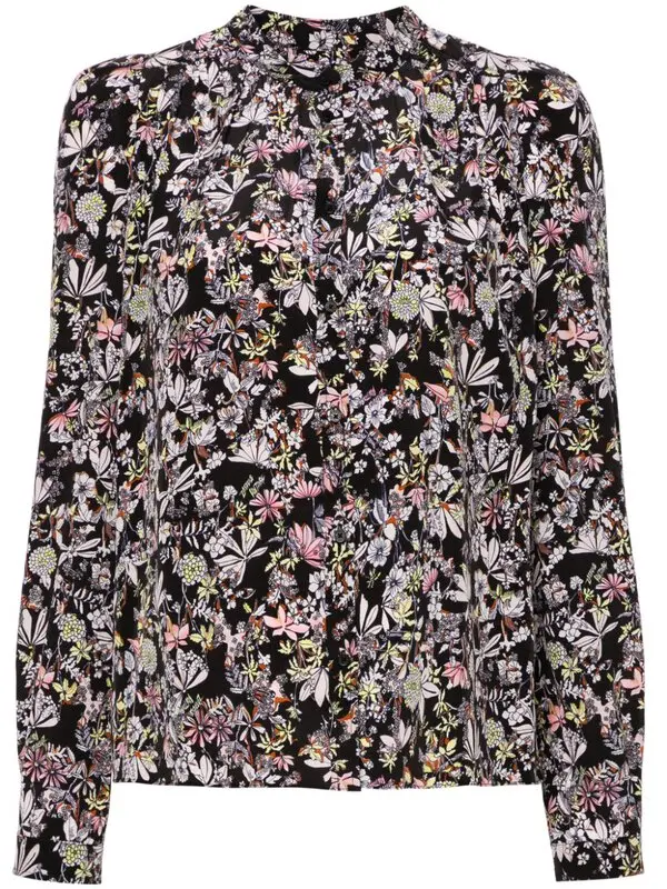 Zadig&Voltaire Tchin Kaya Floral-print Blouse