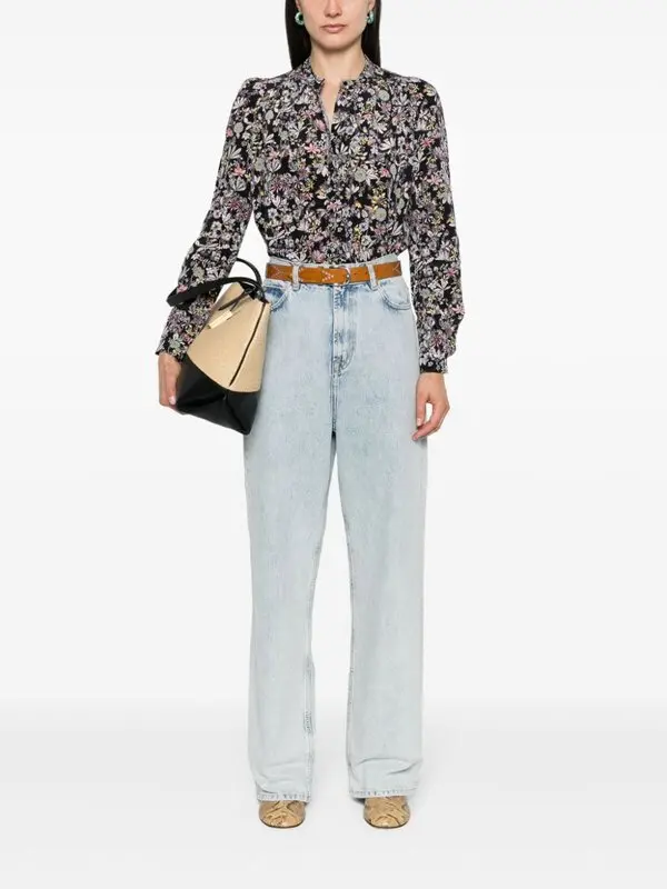 Zadig&Voltaire Tchin Kaya Floral-print Blouse