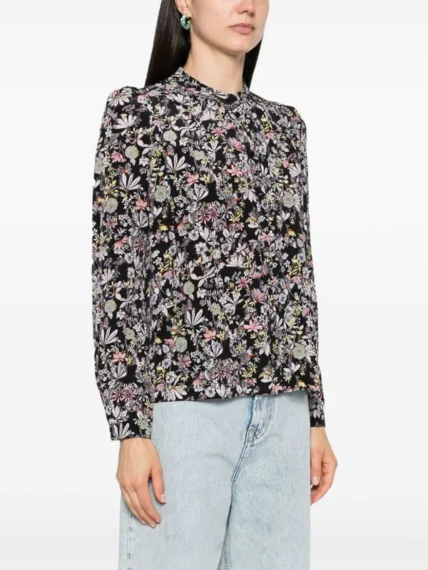 Zadig&Voltaire Tchin Kaya Floral-print Blouse