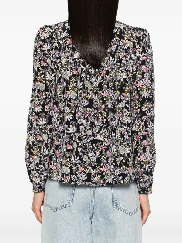 Zadig&Voltaire Tchin Kaya Floral-print Blouse