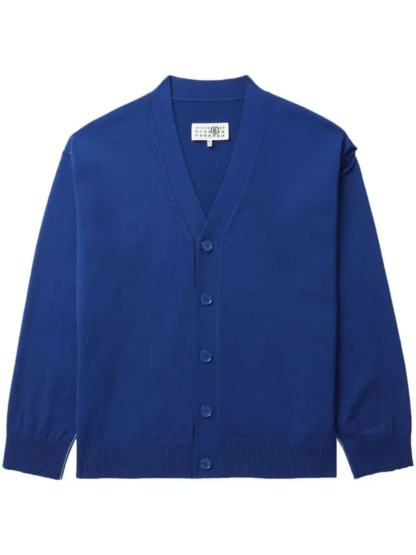 MAISON MARGIELA Cut-out Fine-knit Cardigan