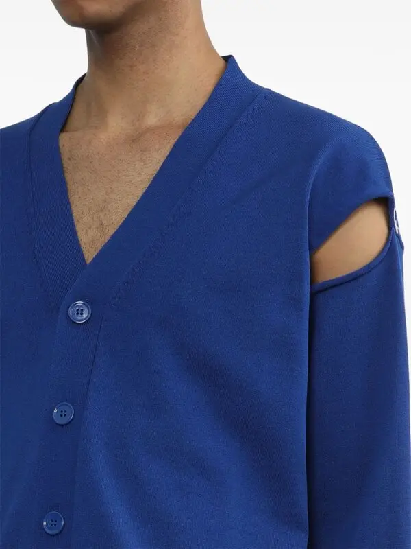 MAISON MARGIELA Cut-out Fine-knit Cardigan