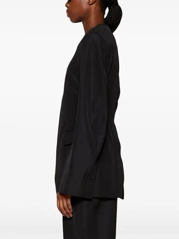 Alexander Wang Collarless Slit Jacket
