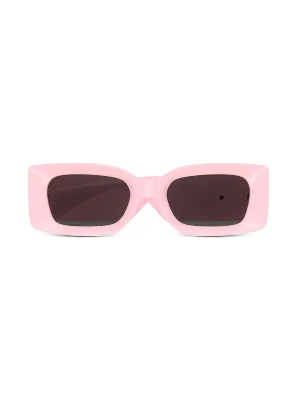 Versace Medusa Plaque Rectangular Sunglasses