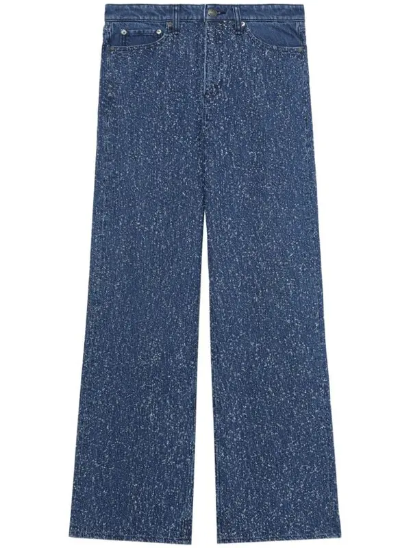 Rag & Bone Logan Mid-rise Wide-leg Jeans