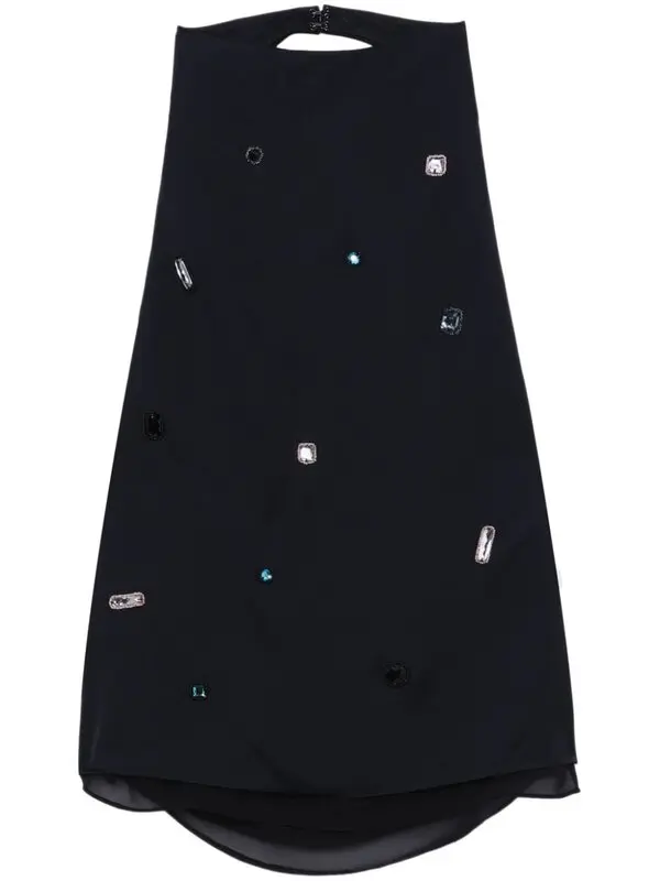 3.1 Phillip Lim Crystal-embellished Halterneck Top