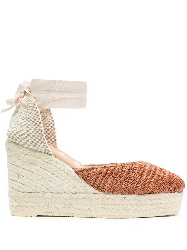 Manebí Wedge Espadrilles - G 0.9 Orange Rust