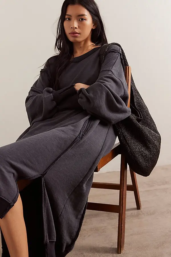 Free People We The Free Camden Maxi Sweatshirt