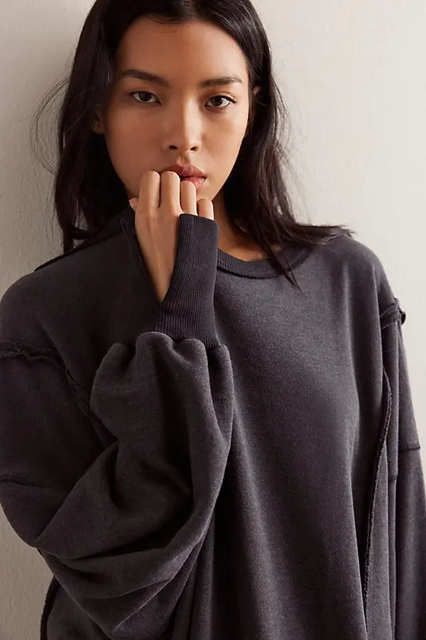 Free People We The Free Camden Maxi Sweatshirt