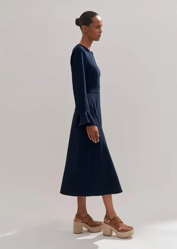 green emerald velvet dress CHLOÉ CREPE GOWN | CULT MIA