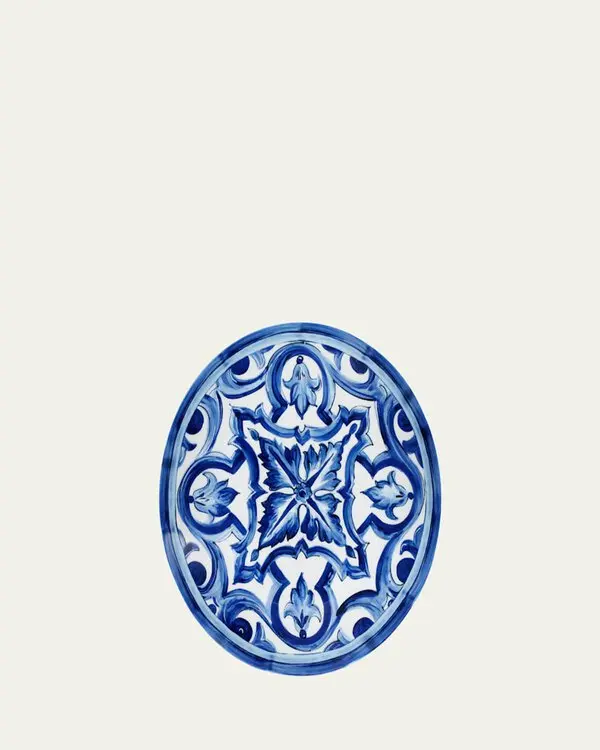 DOLCE & GABBANA CASA Blu Mediterraneo Stella Set 2 Dinner Plates