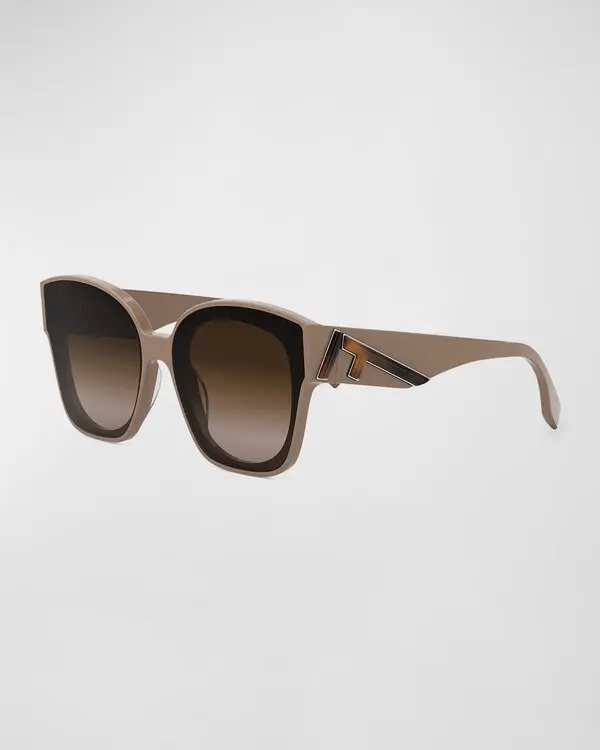Fendi First Gradient Acetate Cat-eye Sunglasses - Slbrnbrng