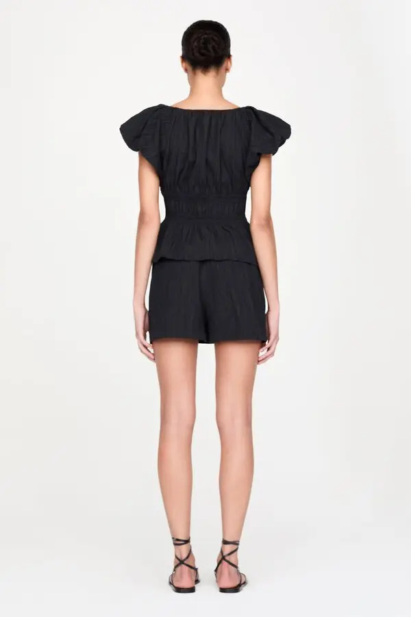 MARIE OLIVER Lydia Top - Black