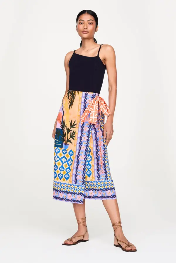 MARIE OLIVER Luna Printed Skirt