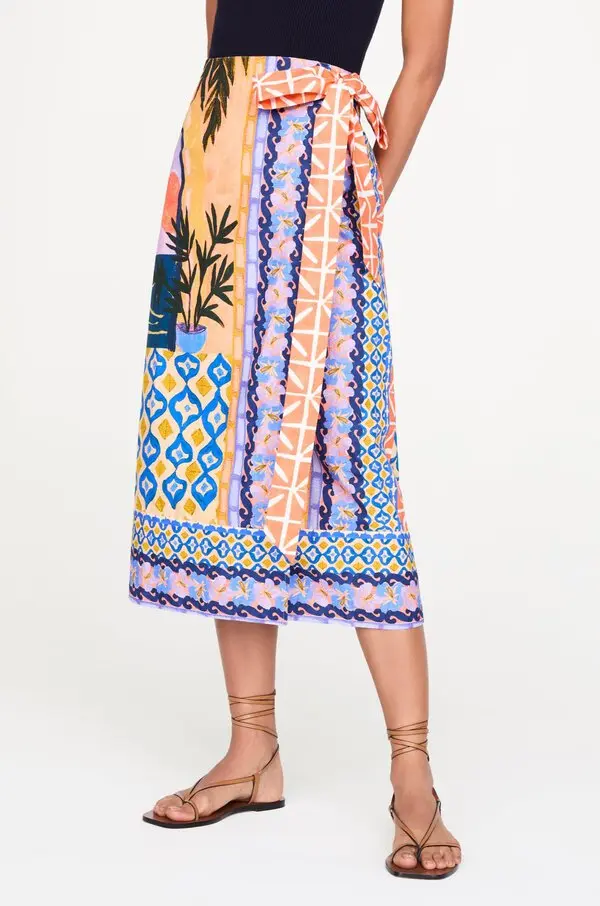 MARIE OLIVER Luna Printed Skirt