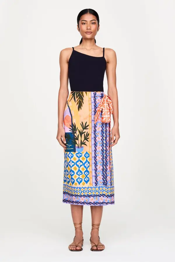 MARIE OLIVER Luna Printed Skirt